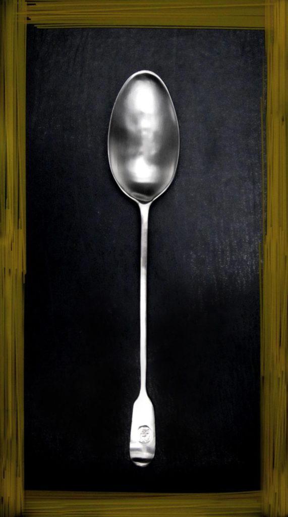 Pewter Serving Spoon - Italian Pewter Flatware