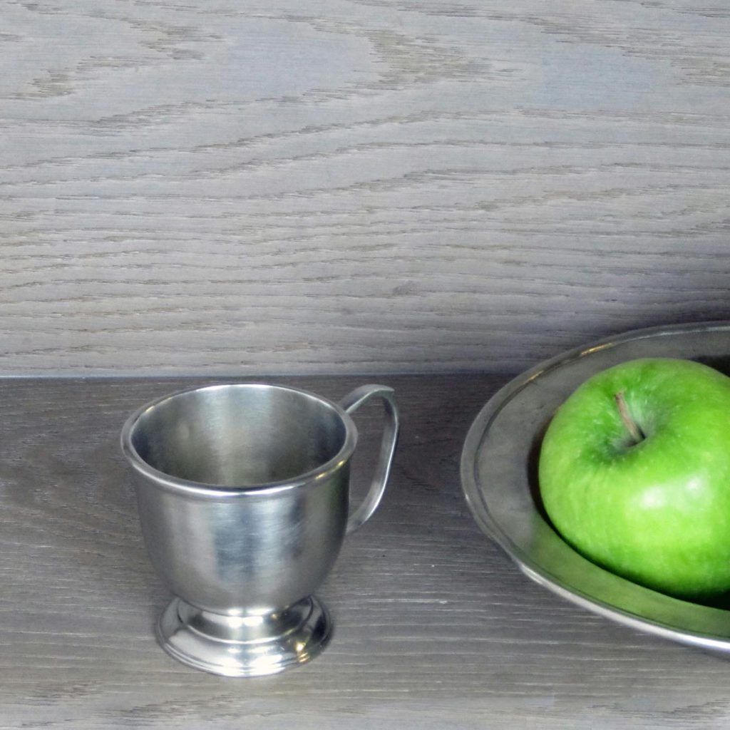 Pewter Cup with Handle - Italian Pewter Drinkware