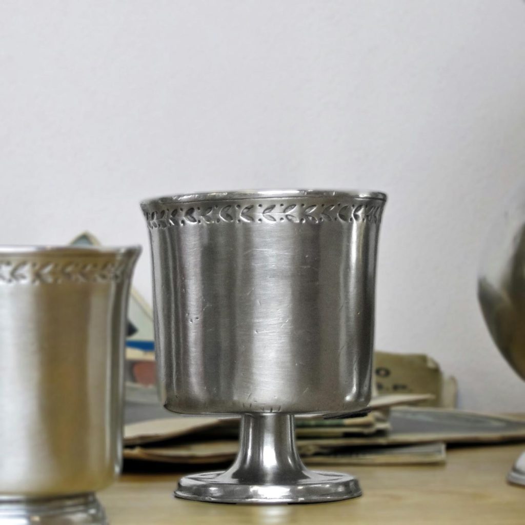 Pewter Goblet - Italian Pewter Drinkware