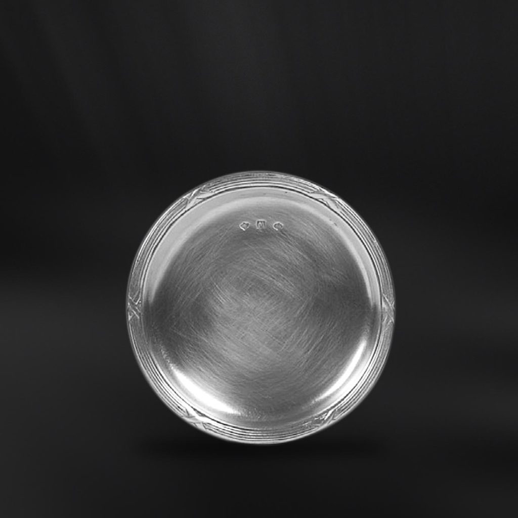 Small Oval Pewter Tray - Italian Pewter Serveware