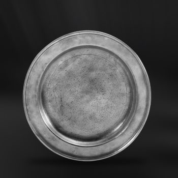 Pewter Dinner Plate - Italian Pewter Dinnerware