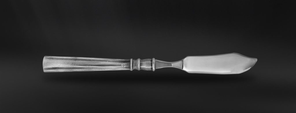 Pewter & Stainless Steel Fish Knife - Italian Pewter Cutlery