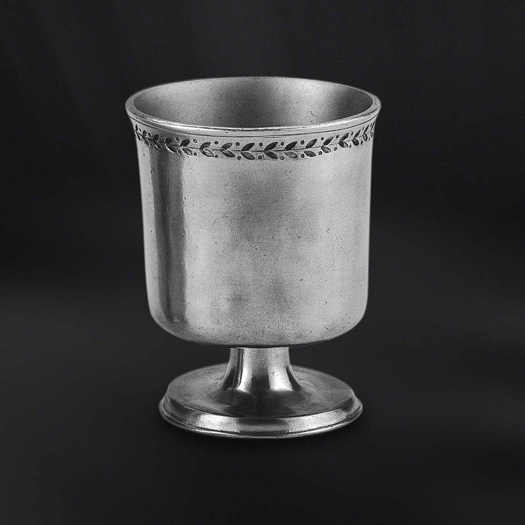 Pewter Goblet - Italian Pewter Drinkware