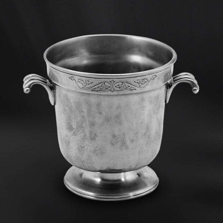 Pewter Ice Bucket - Italian Pewter Barware