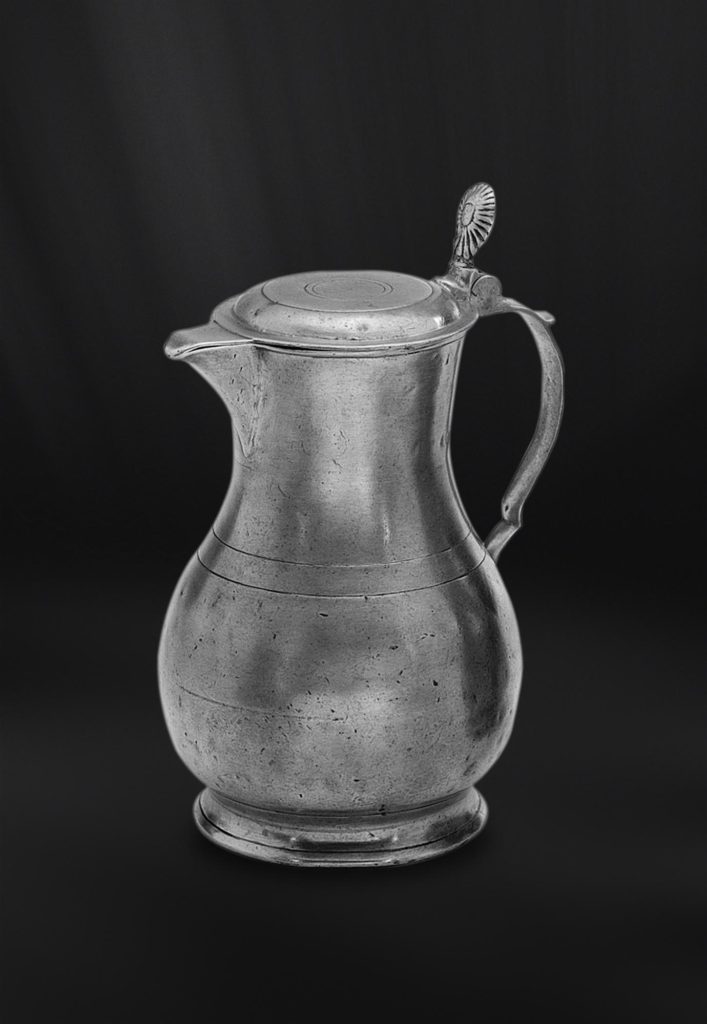 Pewter Pitcher with Lid - Italian Pewter Drinkware