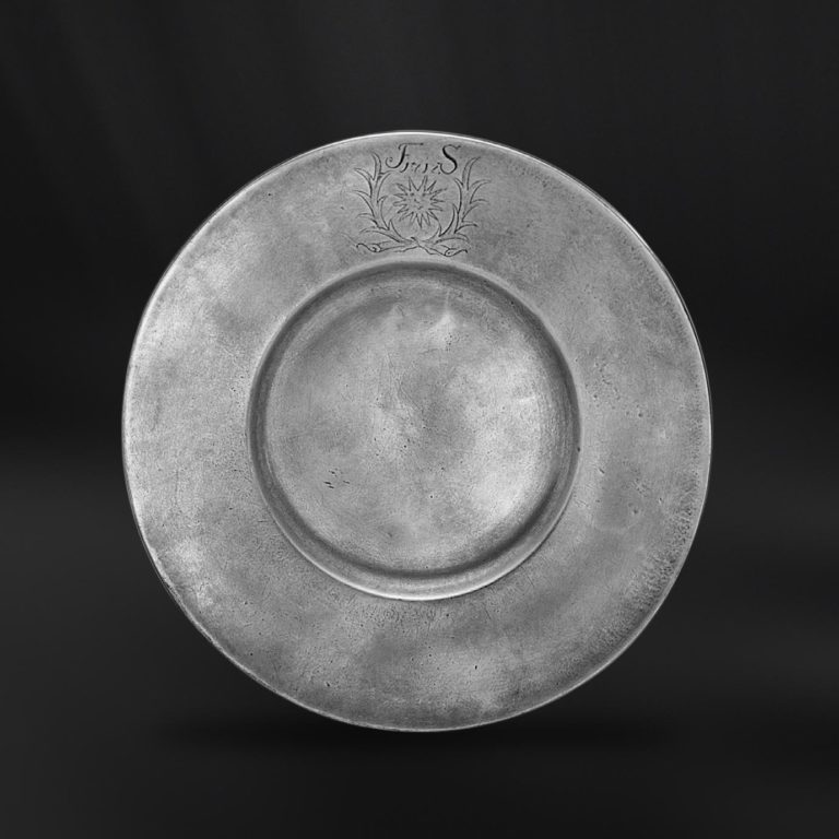 Pewter Plate - Italian Pewter Tableware