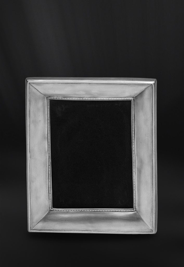 Rectangular Pewter Photo Frame - Italian Pewter Home Décor