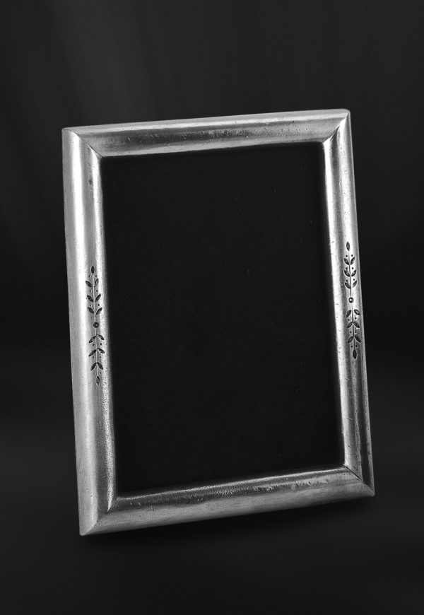 Square Pewter Photo Frame - Italian Pewter Home Décor