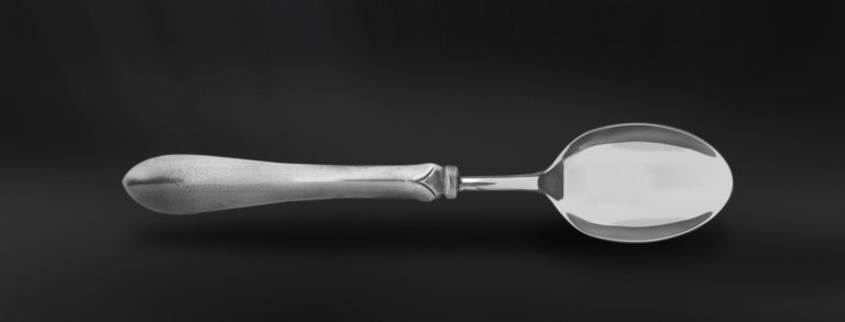Pewter & Stainless Steel Spoon - Italian Pewter Flatware