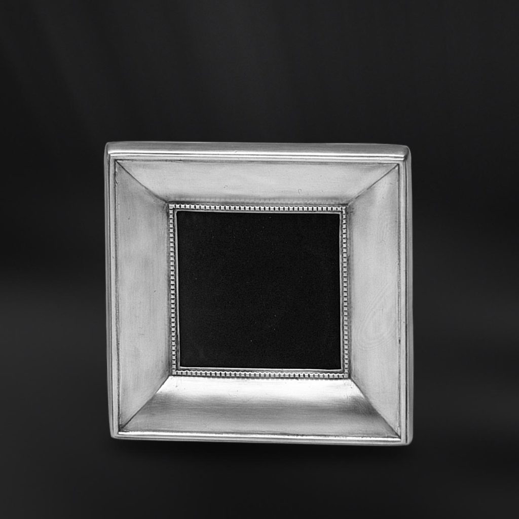 Rectangular Pewter Photo Frame - Italian Pewter Home Décor
