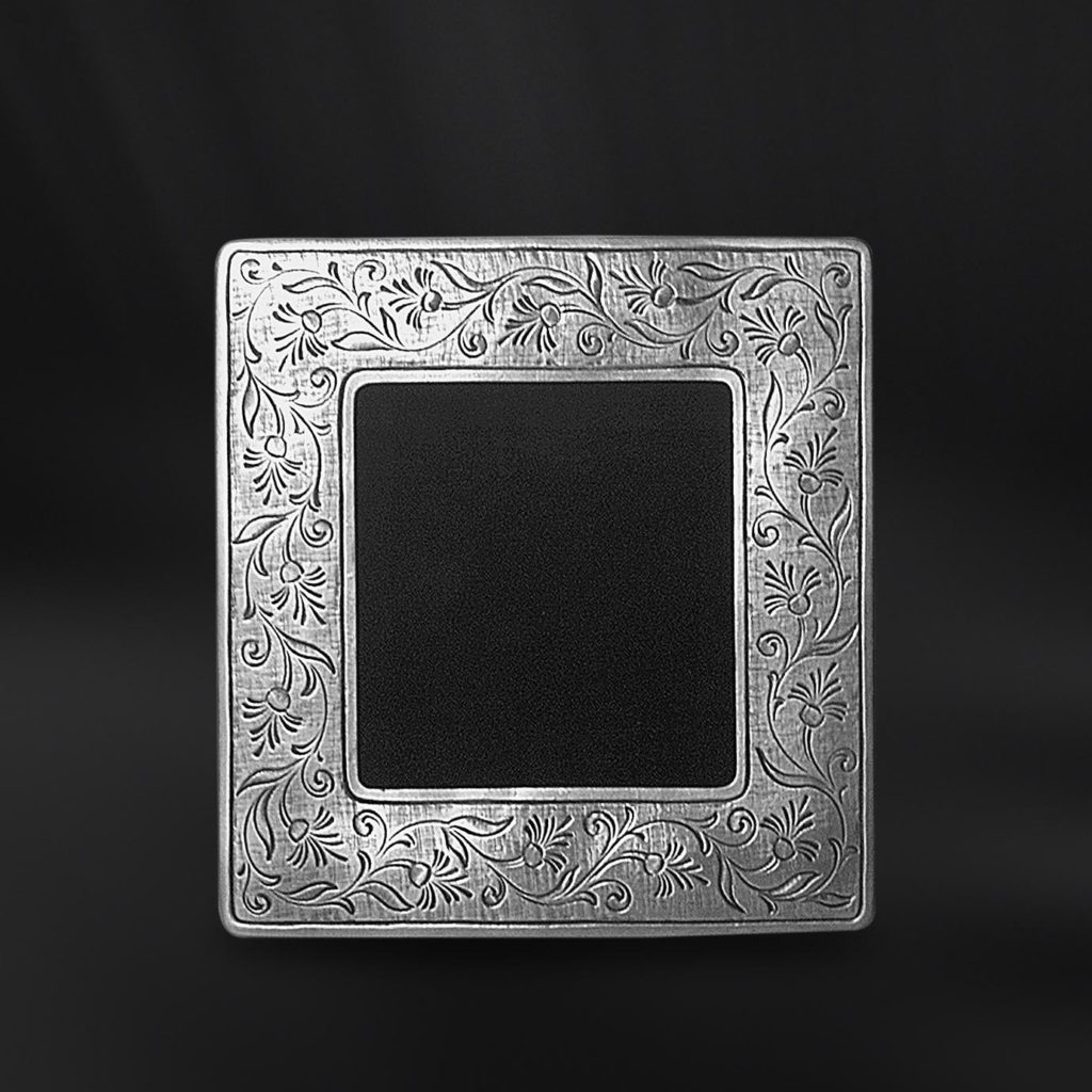 Rectangular Pewter Photo Frame - Italian Pewter Home Décor