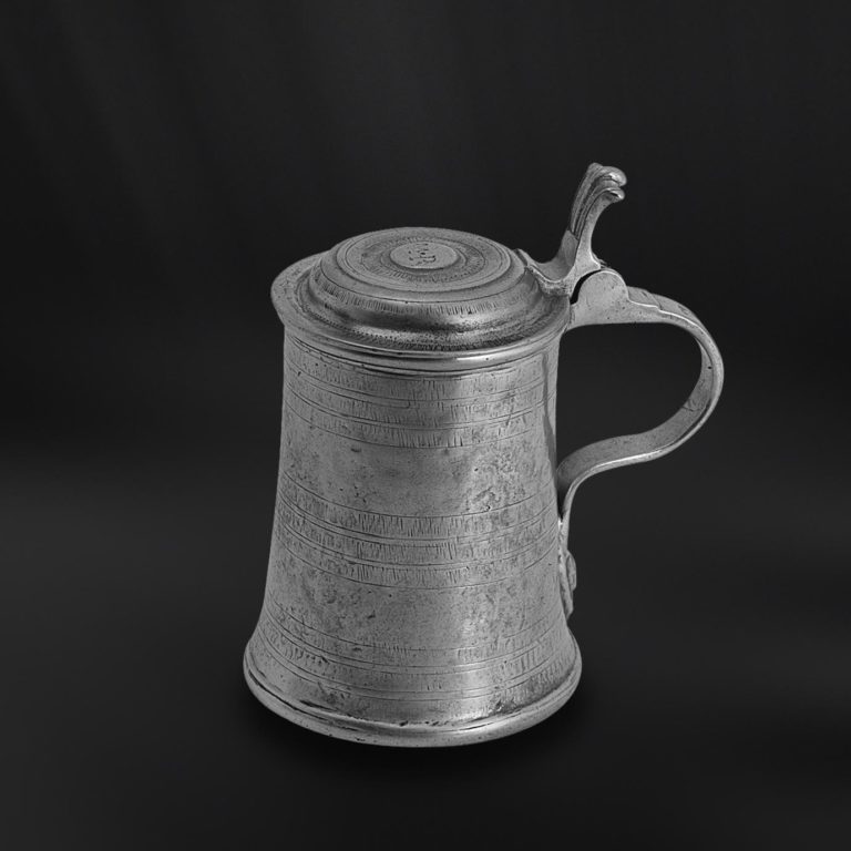 Pewter Beer Tankard - Italian Pewter Barware