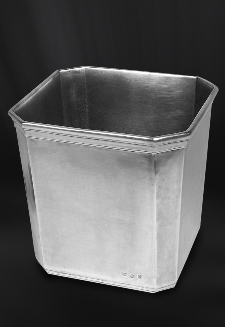 Pewter Flowerpot - Italian Pewter Home Décor