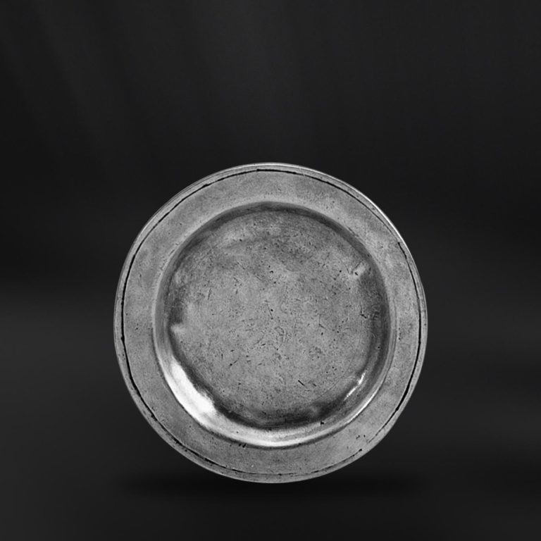 Pewter Dinner Plate - Italian Pewter Dinnerware