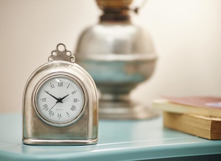 Pewter Clock - Italian Pewter Gifts