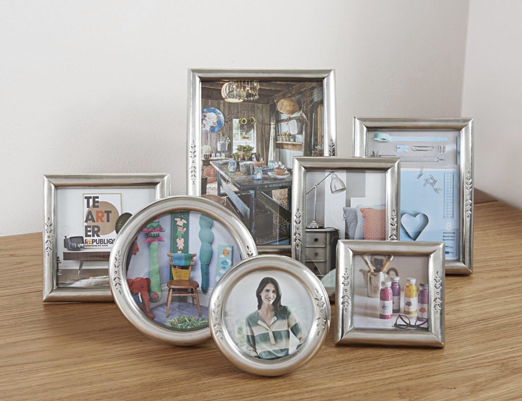 Rectangular Pewter Photo Frame - Italian Pewter Home Décor