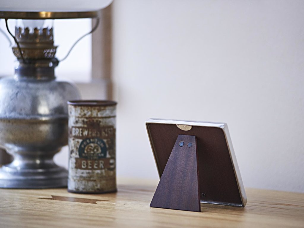 Square Pewter Photo Frame - Italian Pewter Home Décor